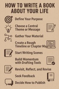 How to Write a Book About Your Life – Step-by-Step Guide - Writers of ...