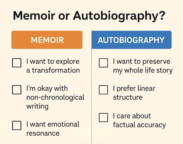 Memoir vs Autobiography: Which One Tells Your Story Best? - Writers of ...