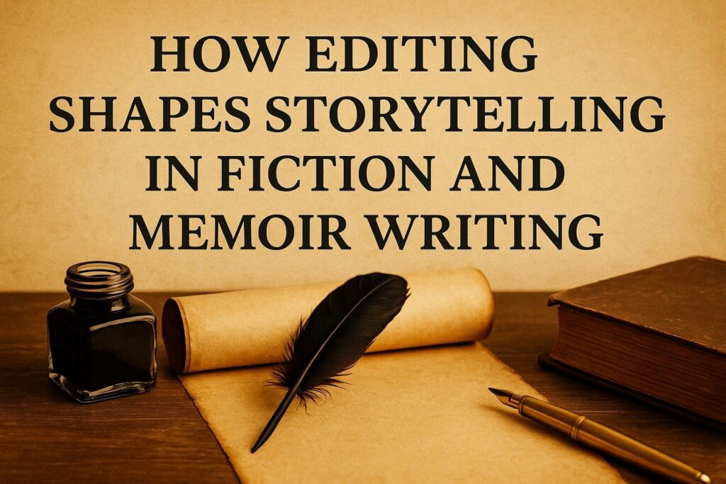 Editing and Storytelling in Fiction and Memoir Writing