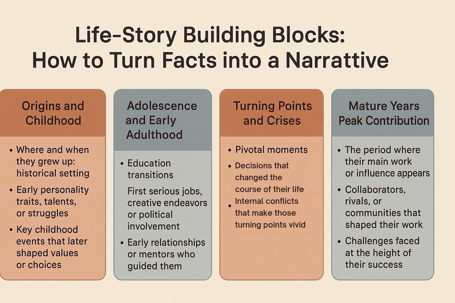 What Should a Biography Include? A Clear Guide