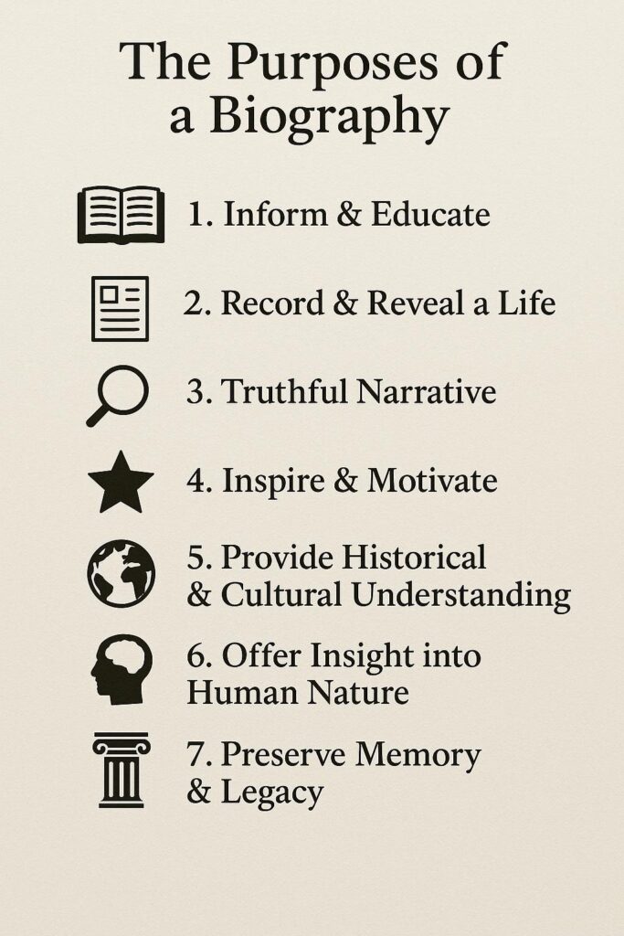 What Is the Purpose of a Biography? Understanding Why Life Stories ...