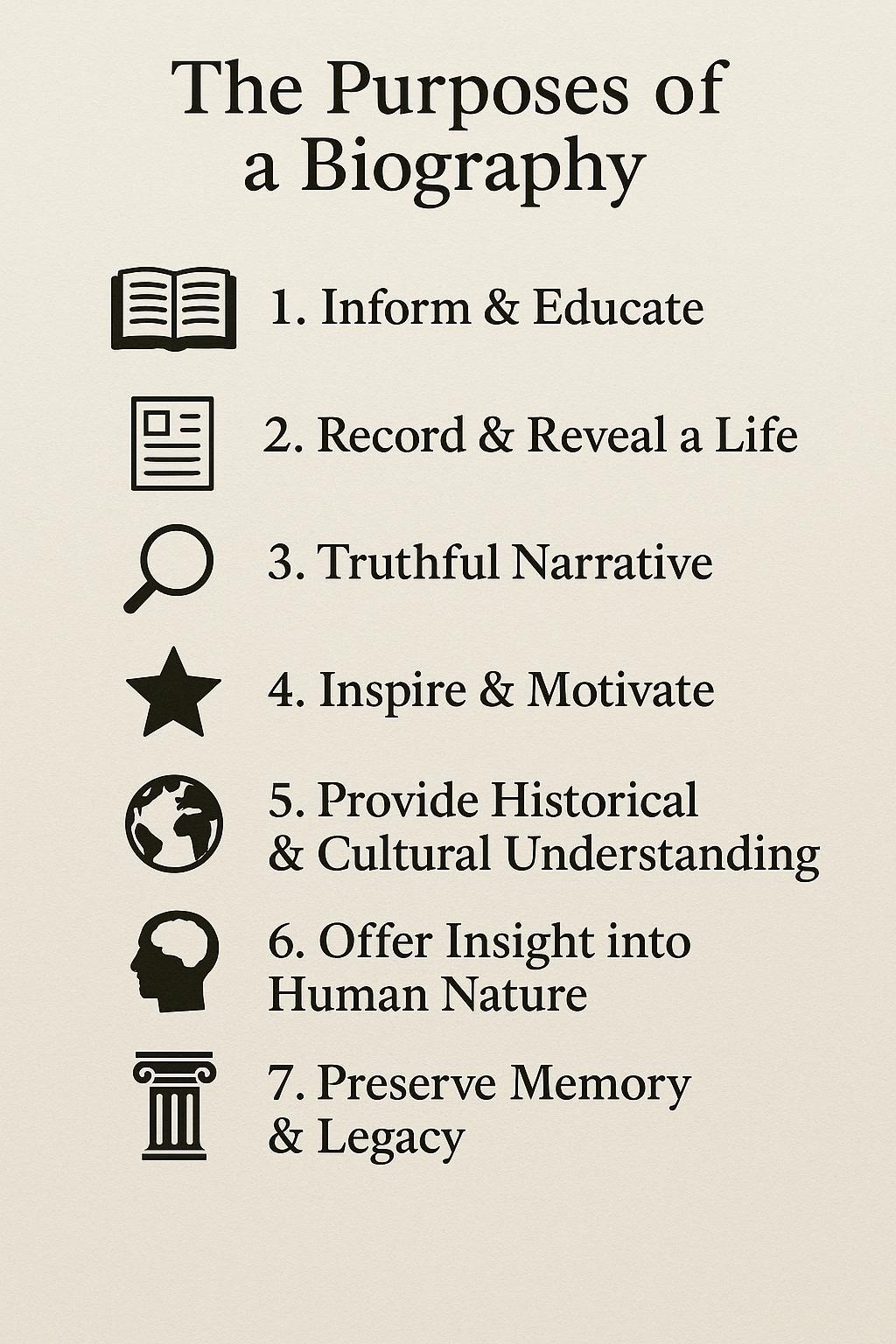 What Is the Purpose of a Biography? Understanding Why Life Stories ...