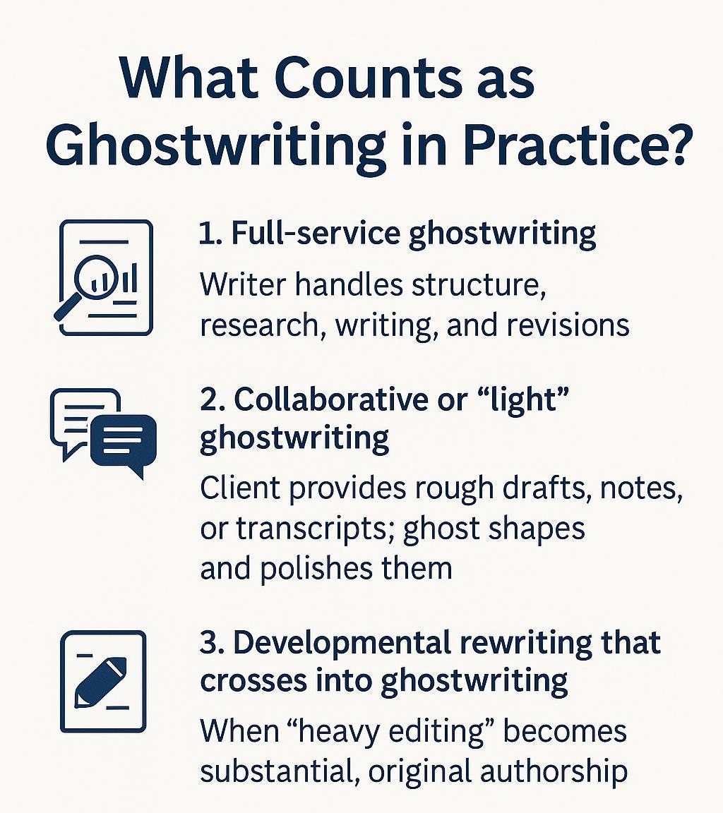 What Qualifies as Ghostwriting? A Clear Guide