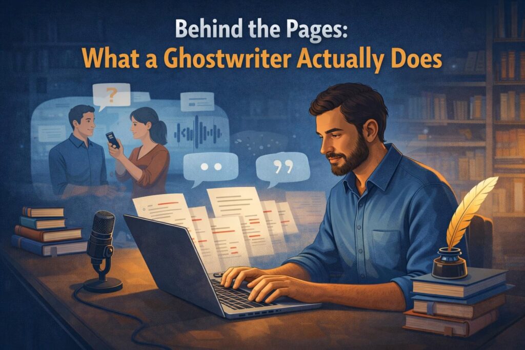 Behind the Pages: What Does a Ghostwriter Actually Do? - Writers of the ...