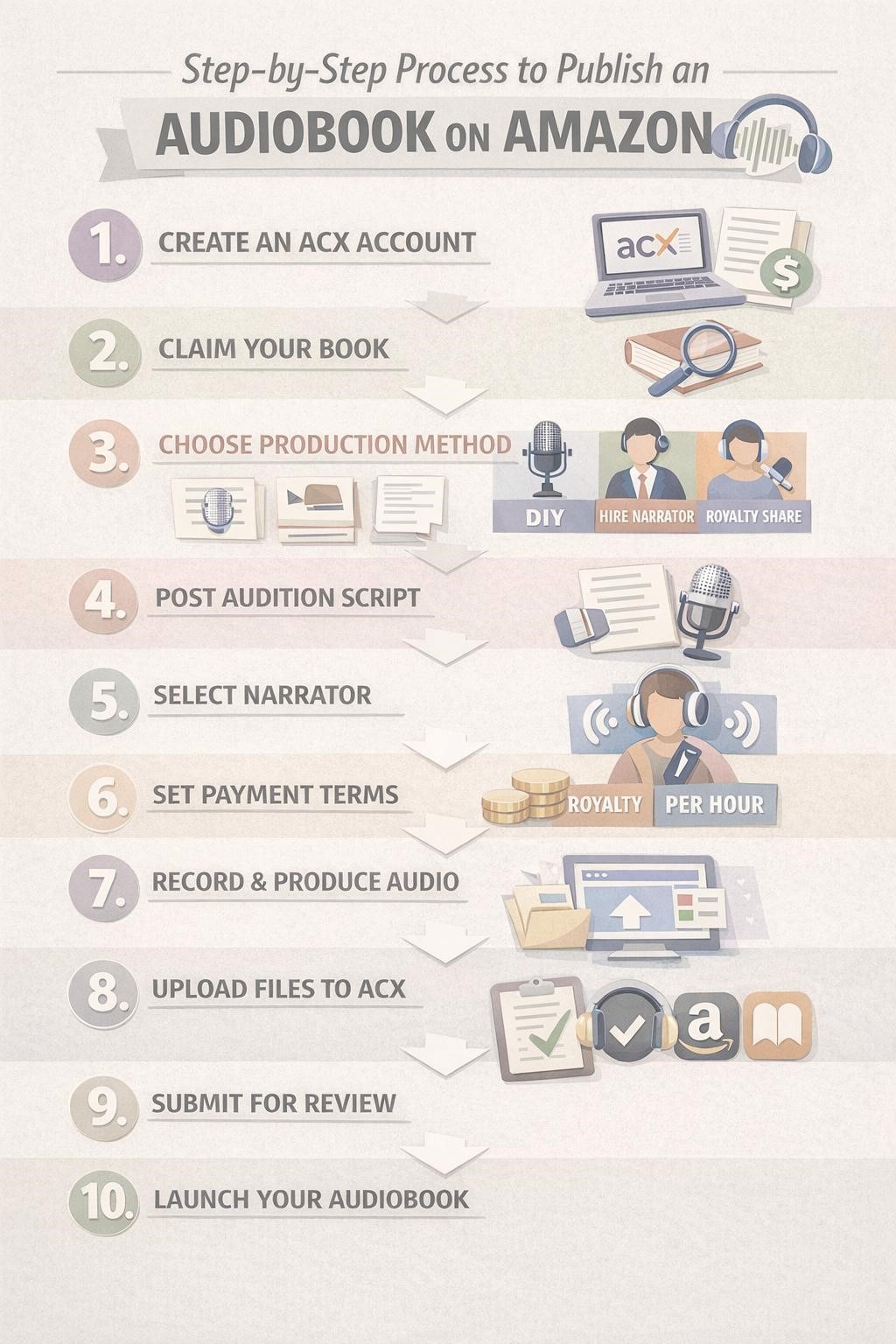 How to Publish an Audiobook on Amazon - Step-by-Step Guide